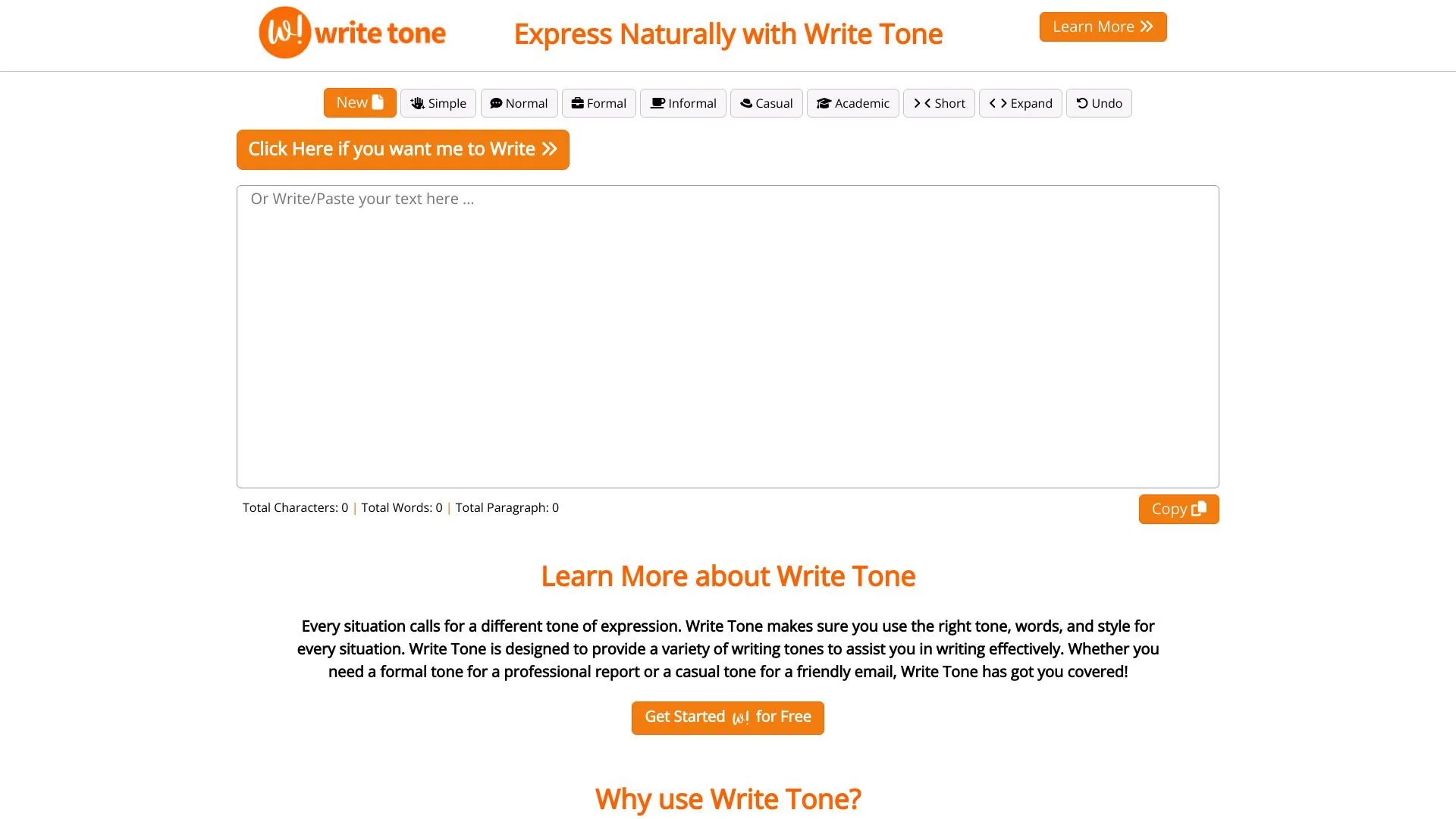Writetone: AI-Powered Writing Assistant | Creati.ai