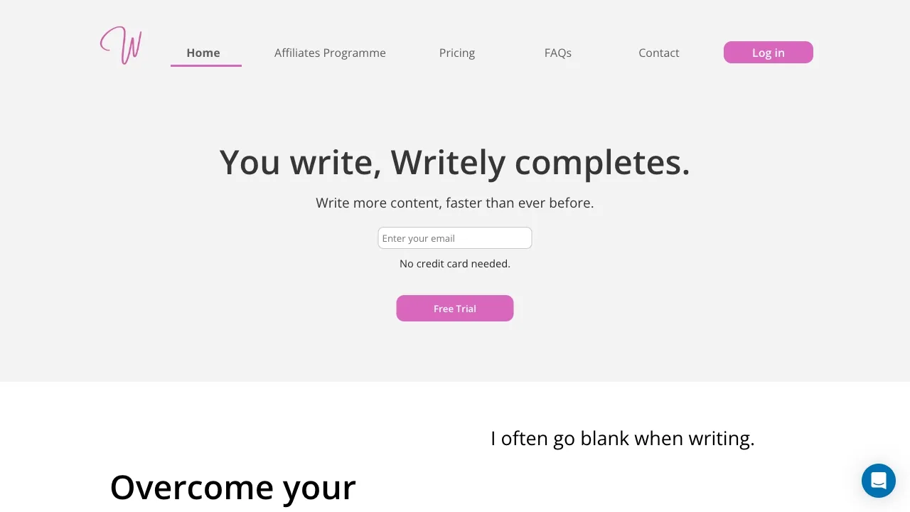 WritelyAI: Enhance Your Writing with AI Technology | Creati.ai
