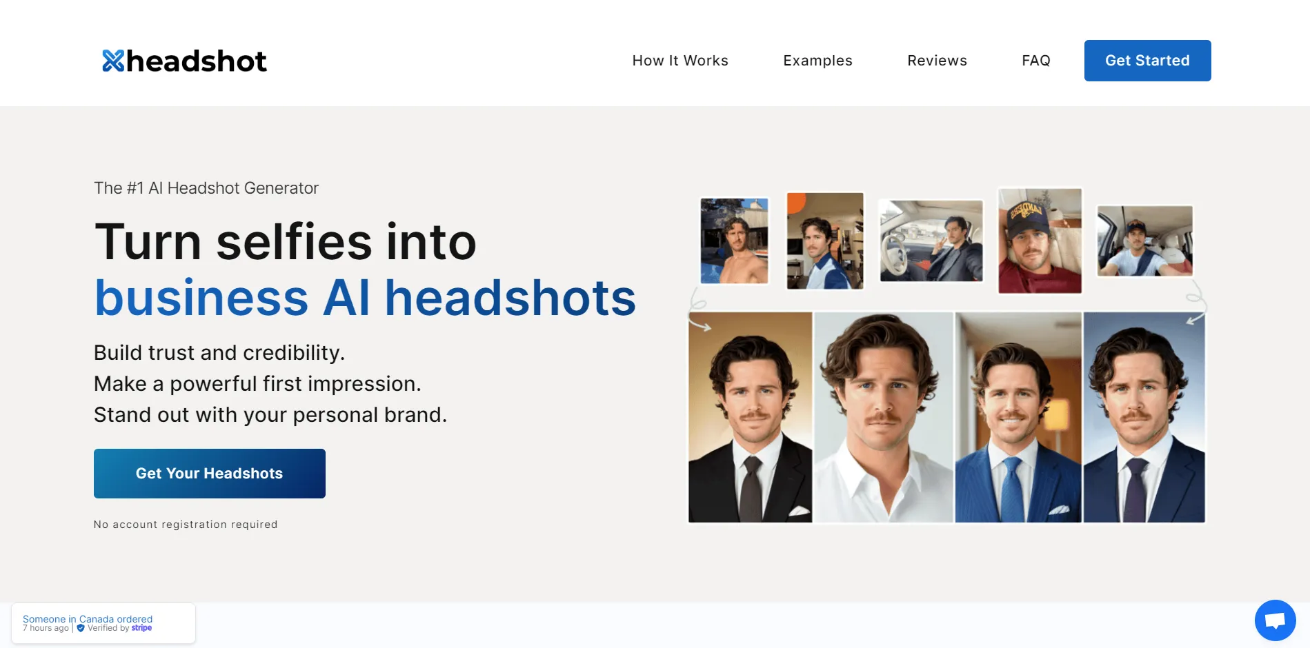 X Headshot: AI Professional Headshot Generator | Creati.ai