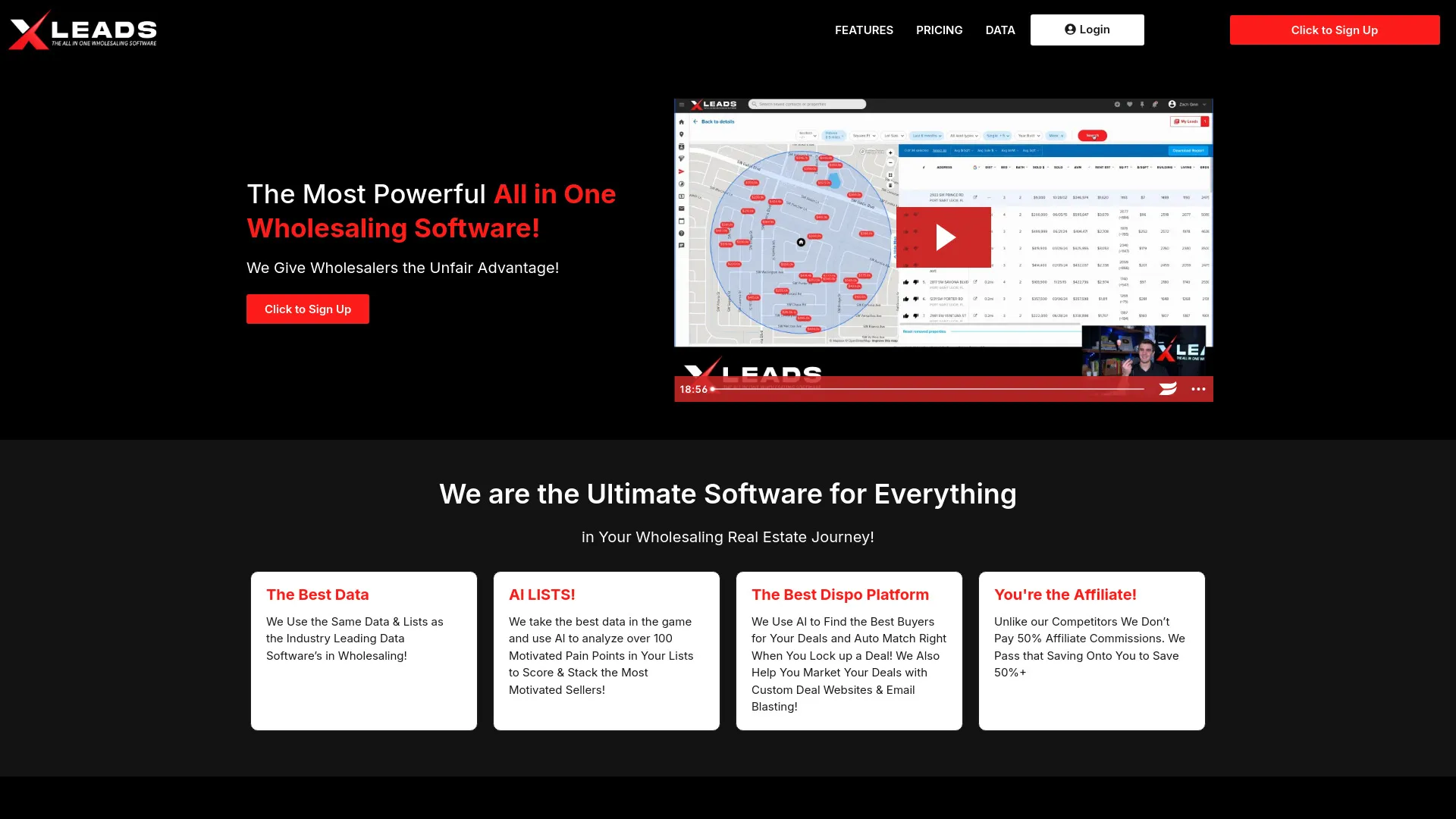 XLeads: The Ultimate All-in-One Wholesaling Software | Creati.ai
