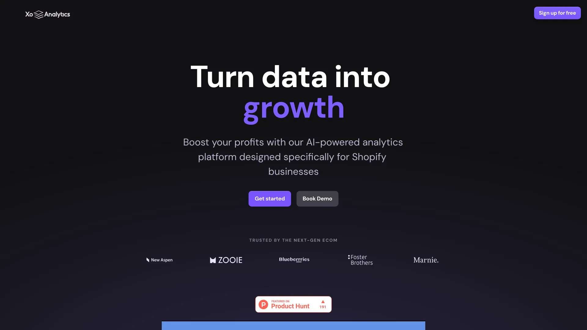 XO Analytics: AI-Powered Data Insights for Shopify | Creati.ai