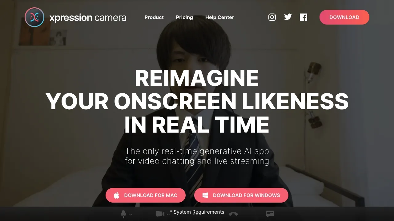 Xpression Camera: Real-Time AI for Video Chats & Streaming | Creati.ai