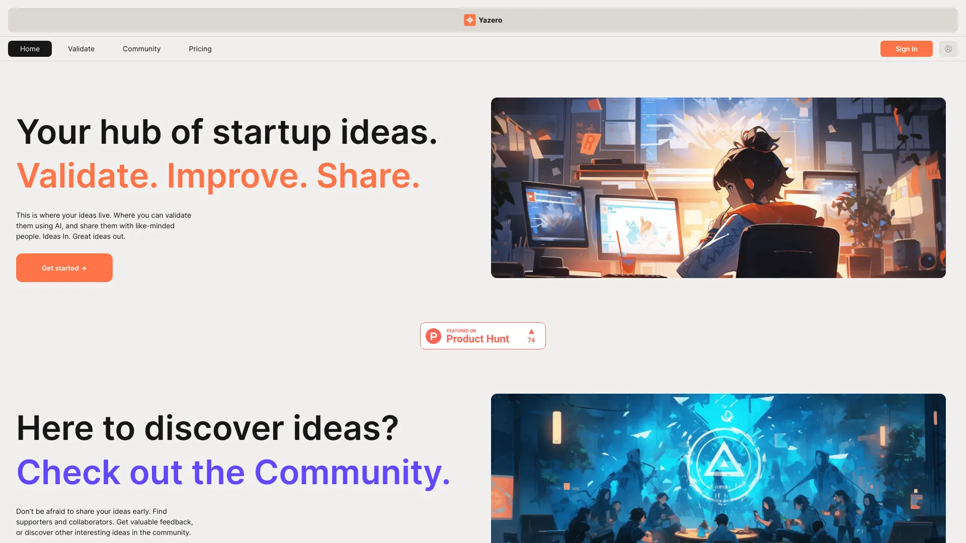 Validator by Yazero | Validate Your Startup Ideas Quickly | Creati.ai