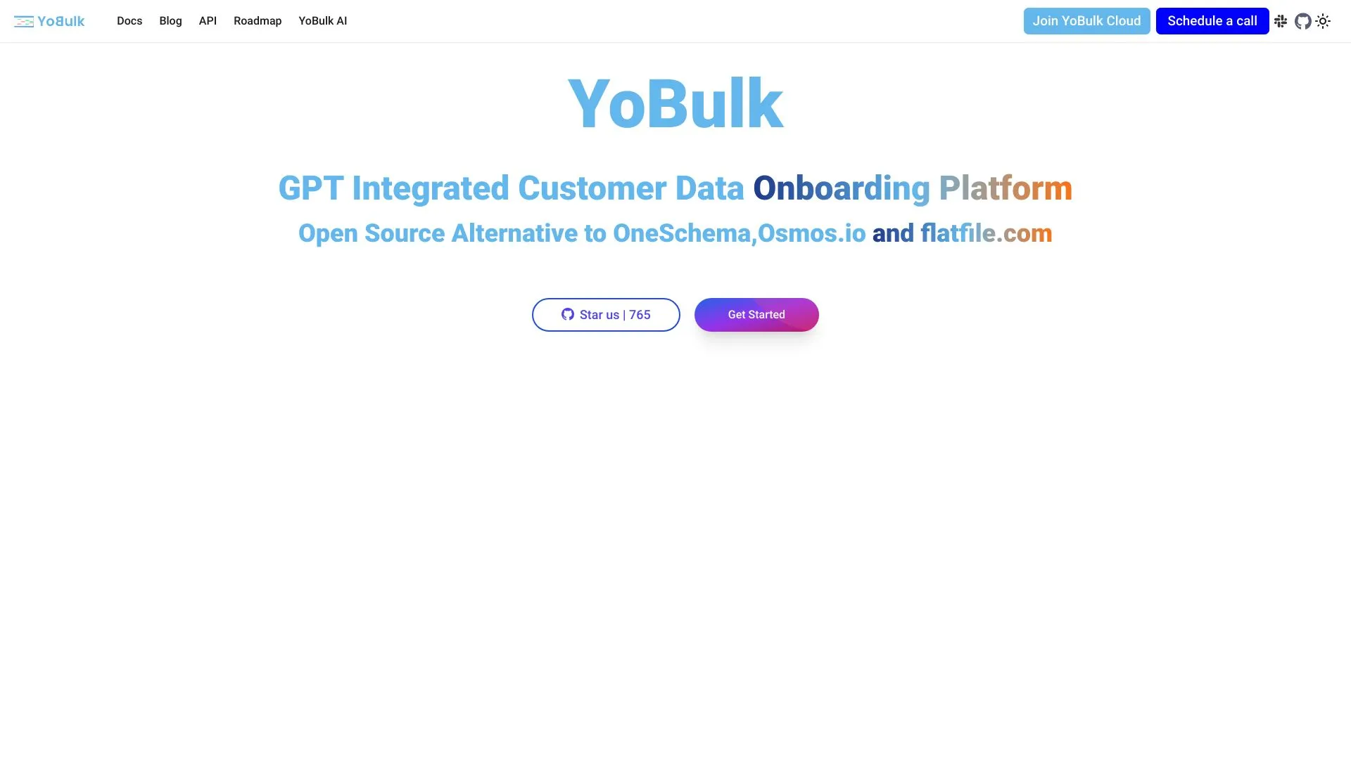 YoBulk: Importador CSV de Código Abierto Impulsado por IA | Creati.ai