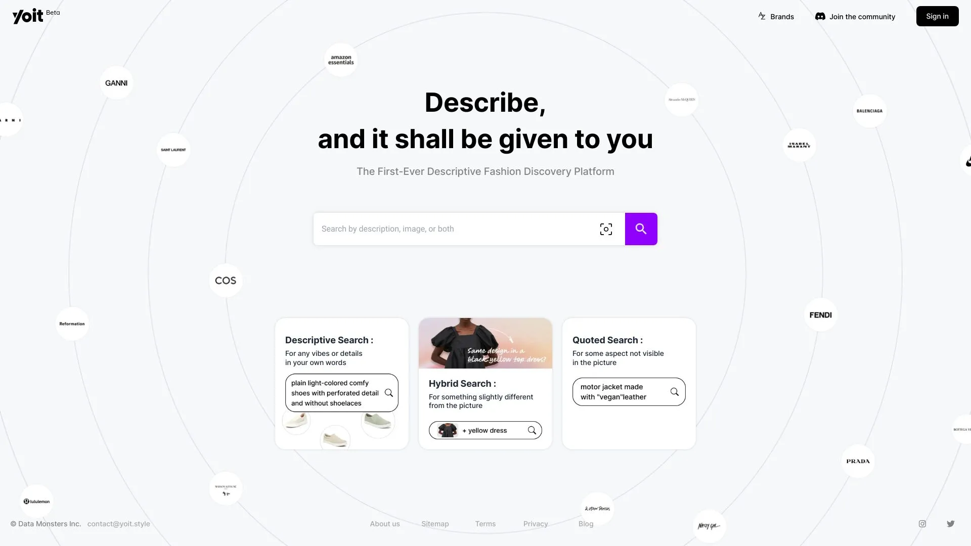 Yoit - AI-Powered Fashion Discovery Platform | Creati.ai
