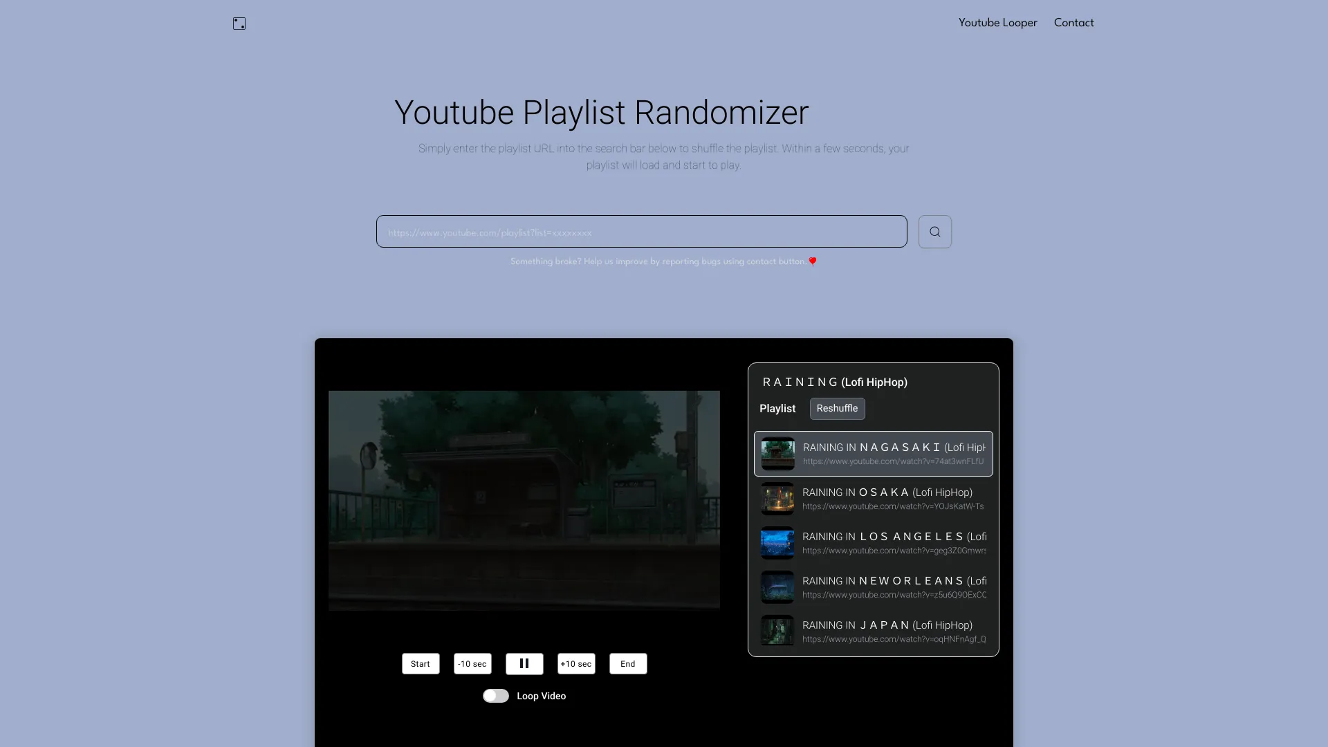 Shuffle Your YouTube Playlists with Playlist Randomizer | Creati.ai