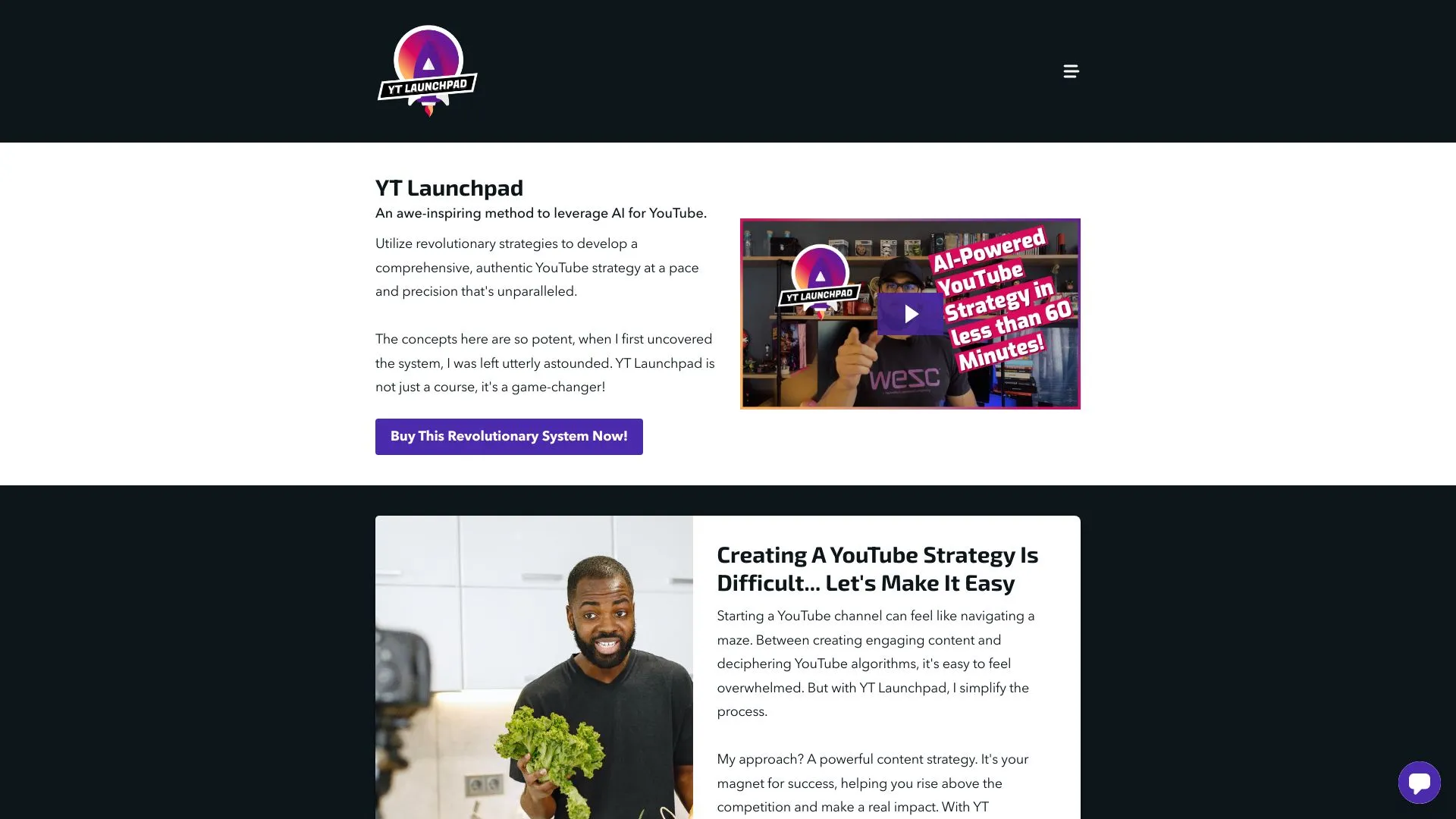 YT Launchpad: AI-Powered YouTube Strategy Course | Creati.ai