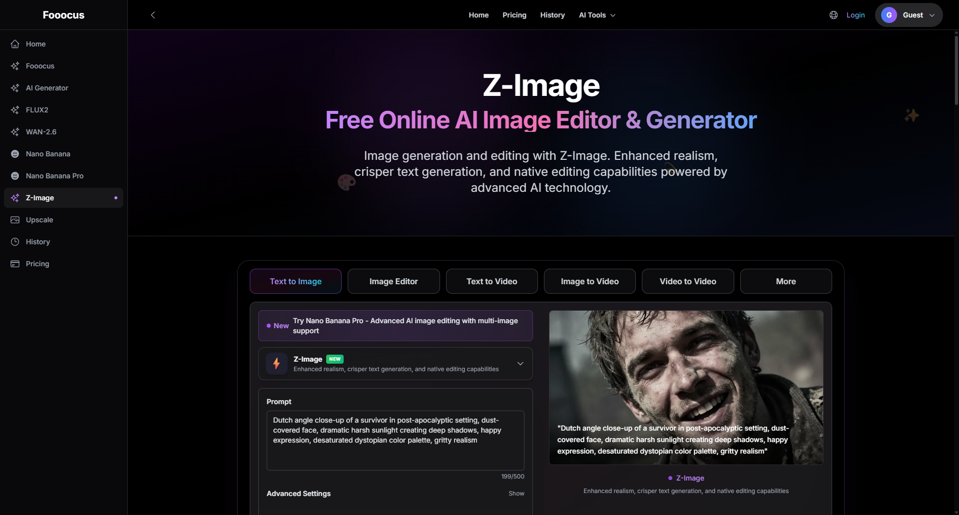 Fooocus - Local Stable Diffusion Image Generation GUI | Creati.ai