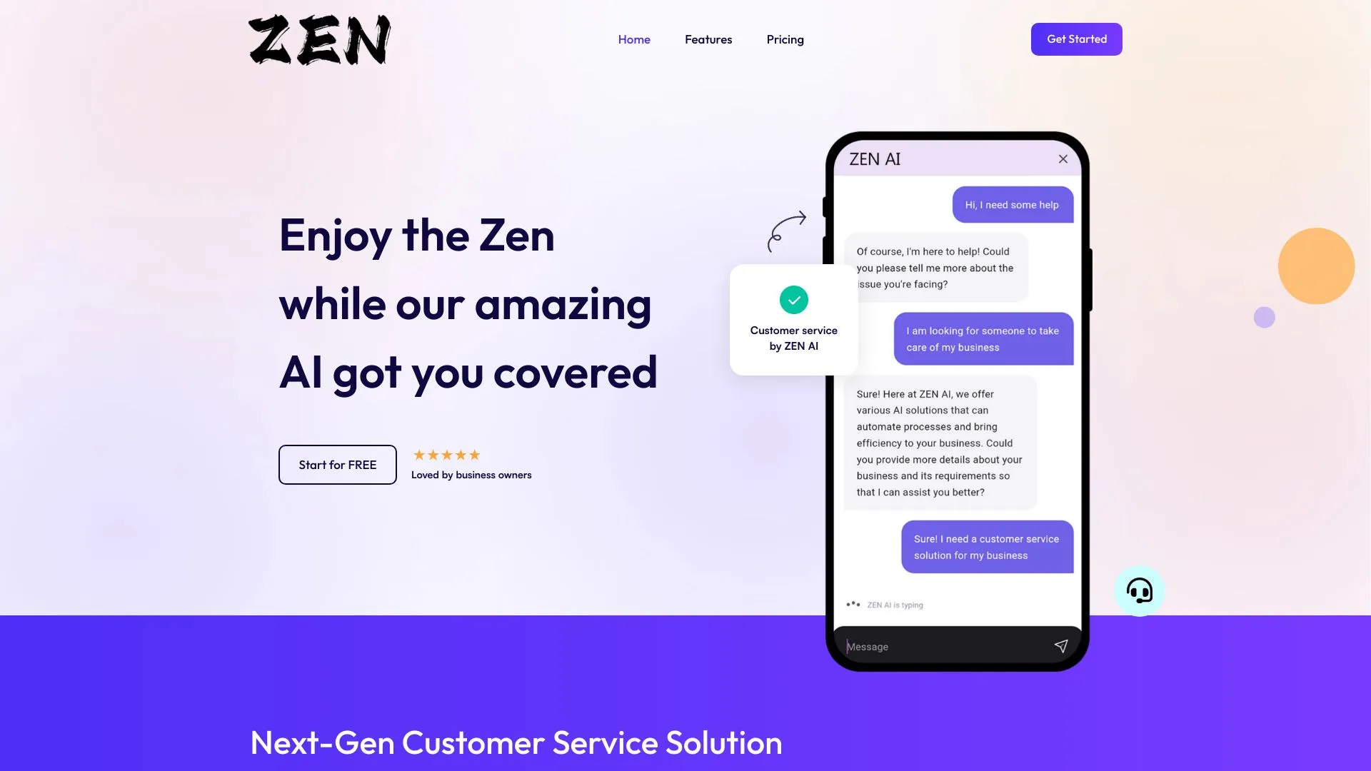 ZenAI - Advanced AI Assistant for Improved Productivity | Creati.ai