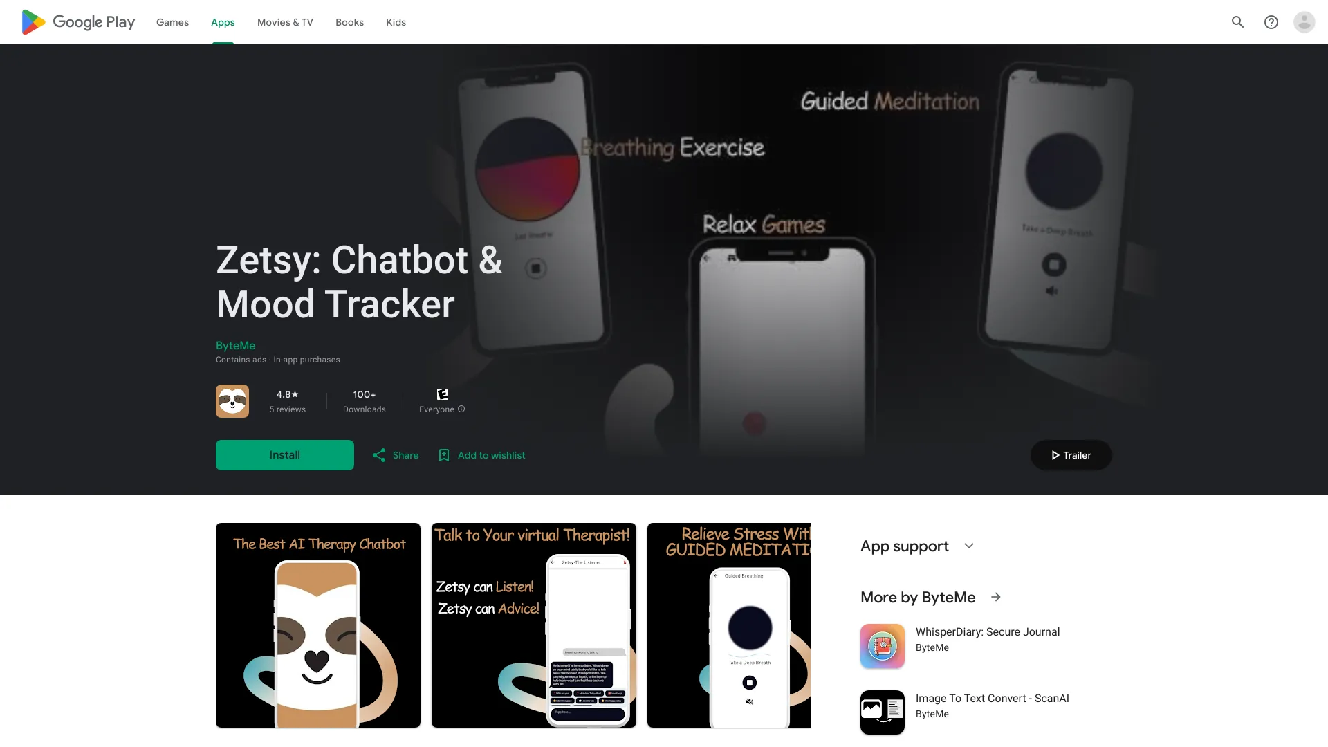 Aitherapy: Tu Compañero de Salud Mental Impulsado por IA | Creati.ai