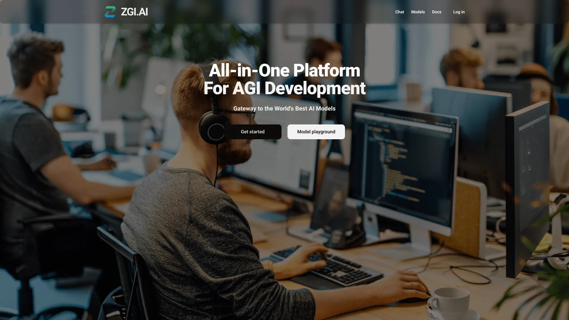 ZGI.AI: Advanced AI Solutions for Enterprises | Creati.ai