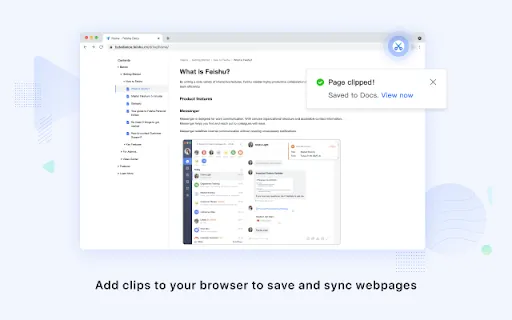 Feishu Clipper - Save Web Content to Feishu Documents | Creati.ai
