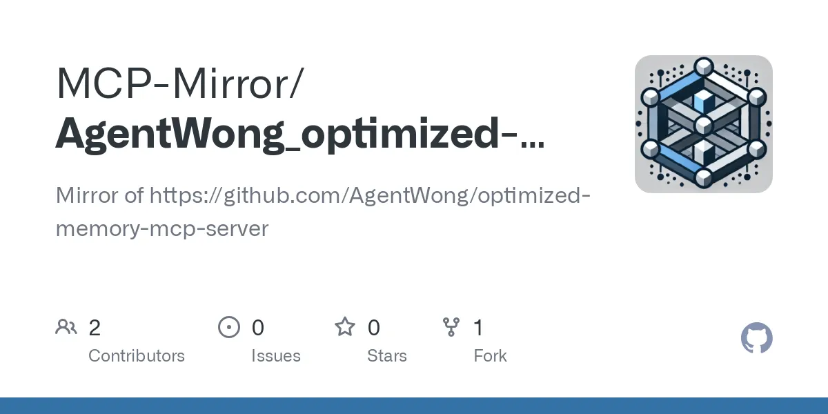 AgentWong Memory MCP - Knowledge Graph for Persistent AI Memory | Creati.ai