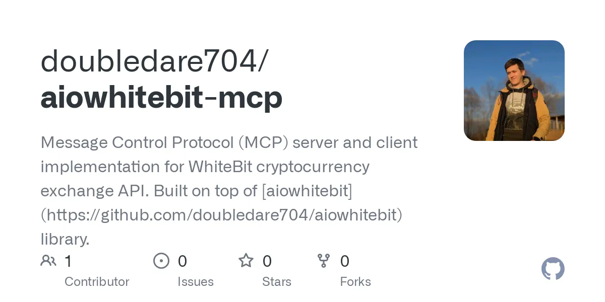 Protocolo De Control De Mensajes De Whitebit Mcp Para Integración Api
