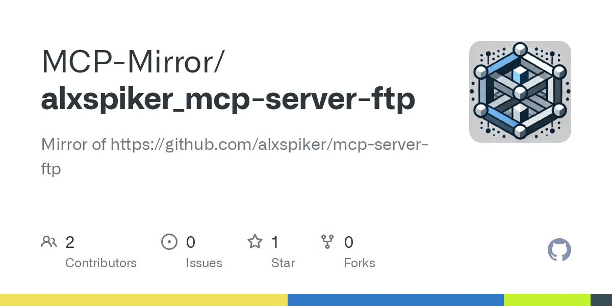 Serveur MCP de gestion FTP pour des opérations de fichiers automatisées ...