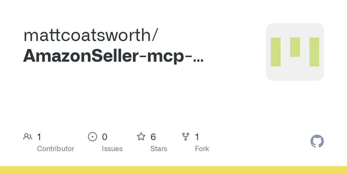 Amazon Selling Partner API MCP Server - Automate and Manage Your Amazon ...