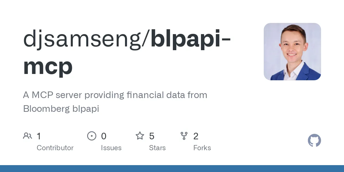 blpapi-mcp: Servidor de datos financieros de Bloomberg para ...