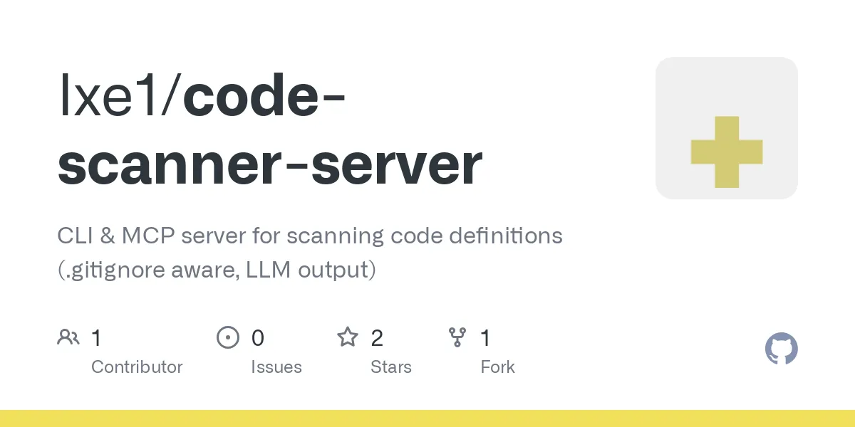 Code Scanner Server - Multi-language Code Analysis & Extraction Tool | Creati.ai