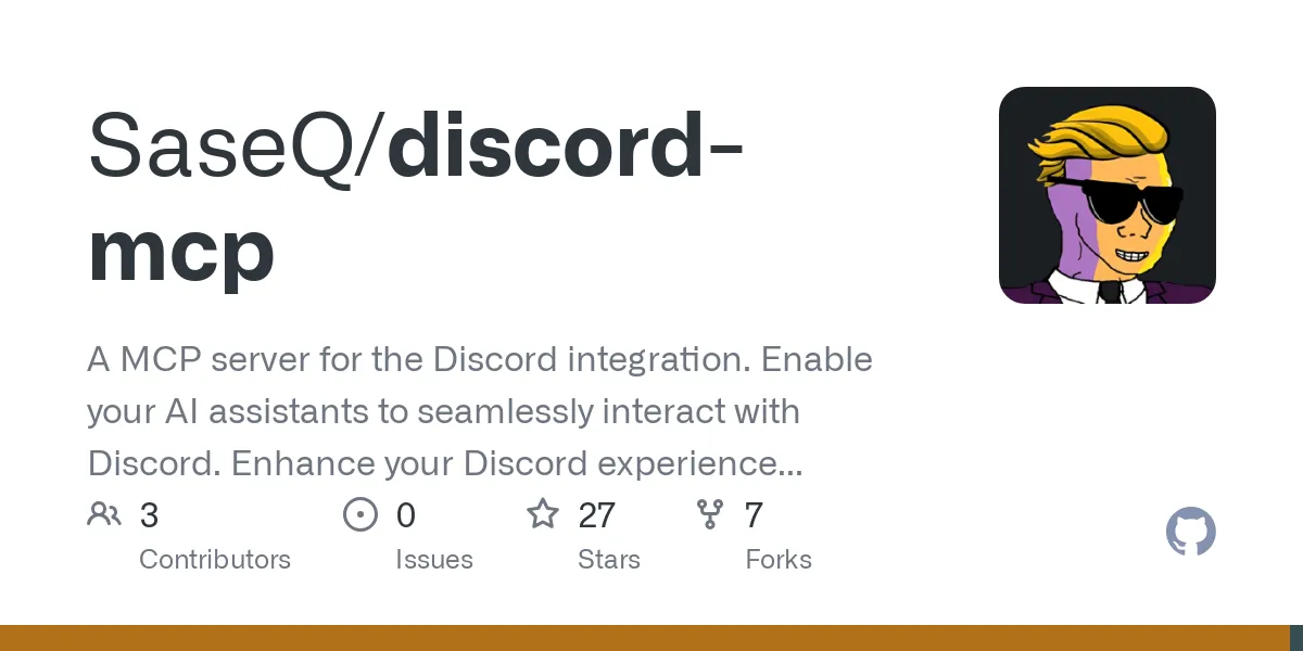Discord MCP - Integración y Automatización de IA para Servidores de ...