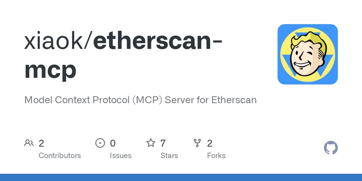 Servidor MCP de Etherscan para la interacción y automatización de datos de blockchain | Creati.ai