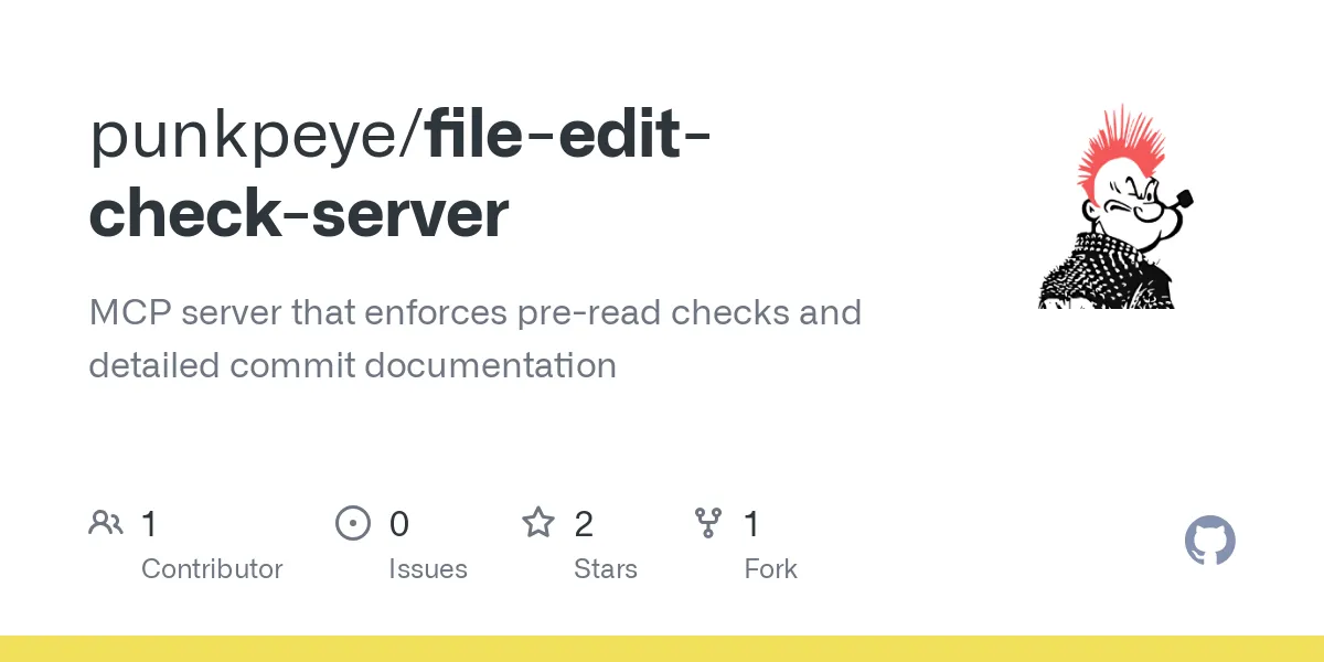 File Edit Check Server - Enforce Safe and Verified File Modifications | Creati.ai