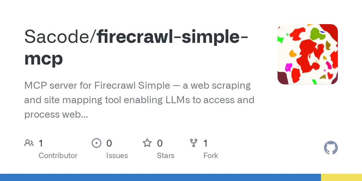 Firecrawl Simple MCP: Web Scraping & Mapeo de sitios para LLMs | Creati.ai