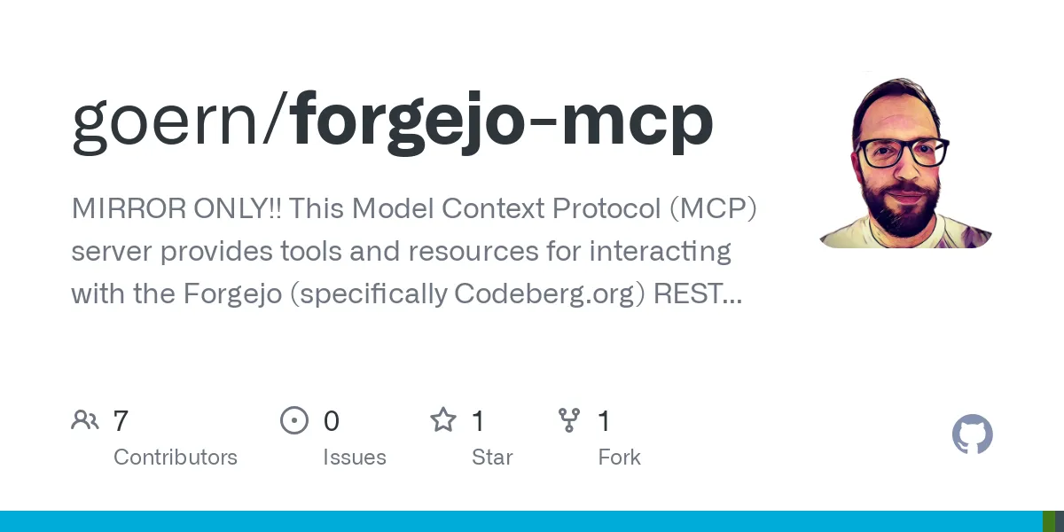 Servidor Forgejo MCP - Gestión fluida de repositorios y problemas a ...