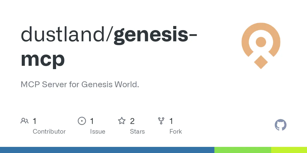 Genesis MCP Server for Real-Time Genesis World Visualization and ...