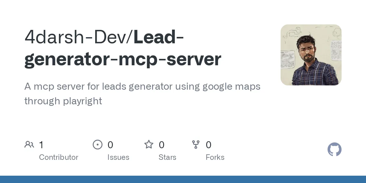 Lead Generator MCP Server: Automated Google Maps Data Scraping | Creati.ai