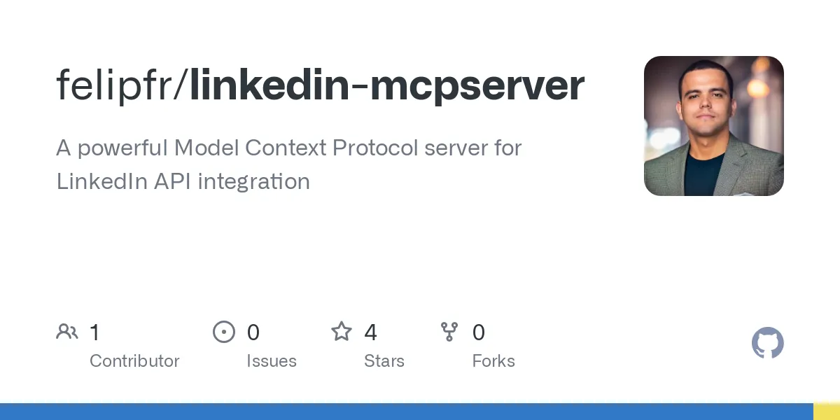 LinkedIn MCP伺服器 - AI整合以實現LinkedIn數據和自動化 | Creati.ai