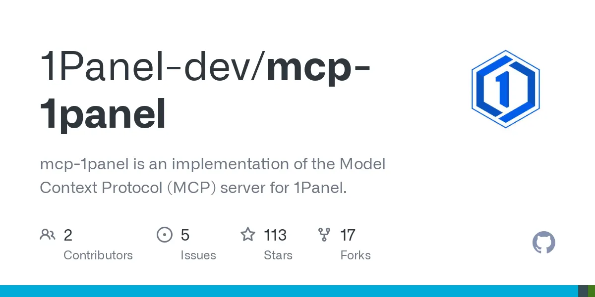 1Panel MCP-Server: Automatisierte Ressourcenverwaltung für Cloud und Server | Creati.ai