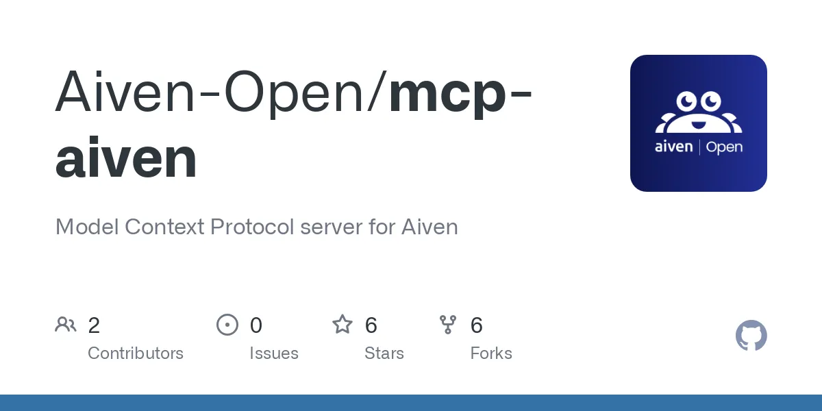 Aiven MCP Server for Cloud Service Management and Automation | Creati.ai