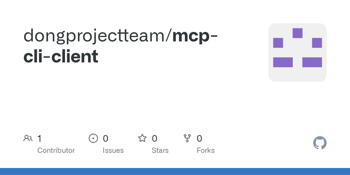 MCP CLI Client - Command Line Tool for Managing MCP Servers | Creati.ai