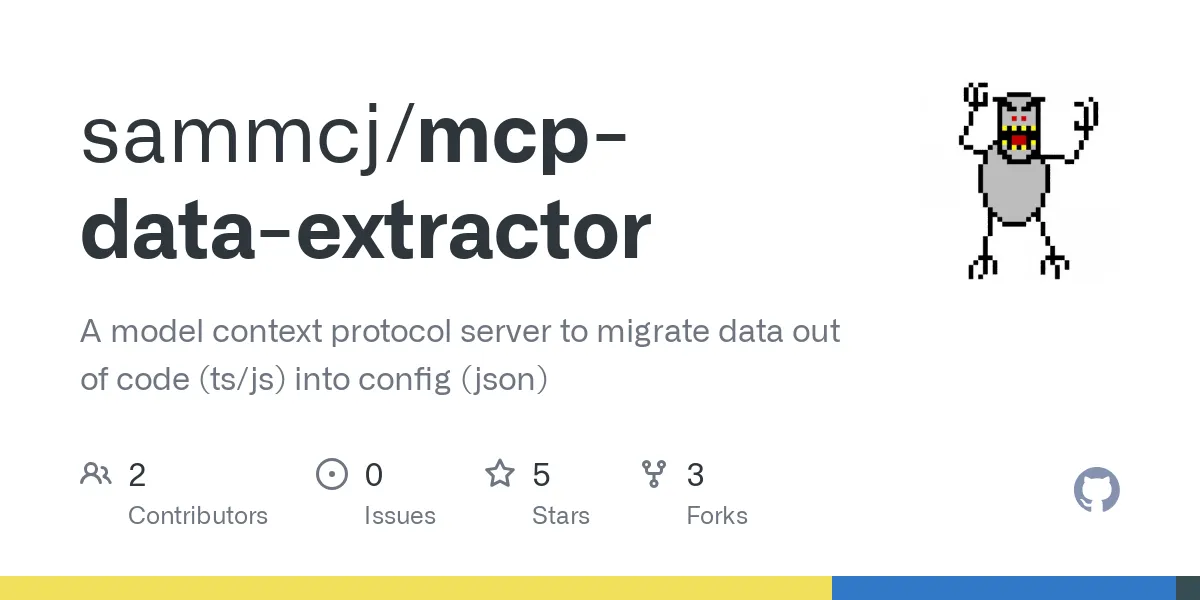 MCP Data Extractor - Extract Embedded Data and SVGs from Code | Creati.ai