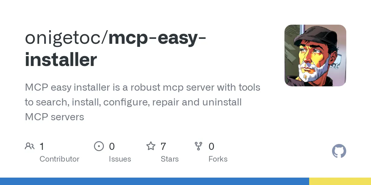 MCP Easy Installer - Vereinfachen Sie die Verwaltung von MCP-Servern über verschiedene ...