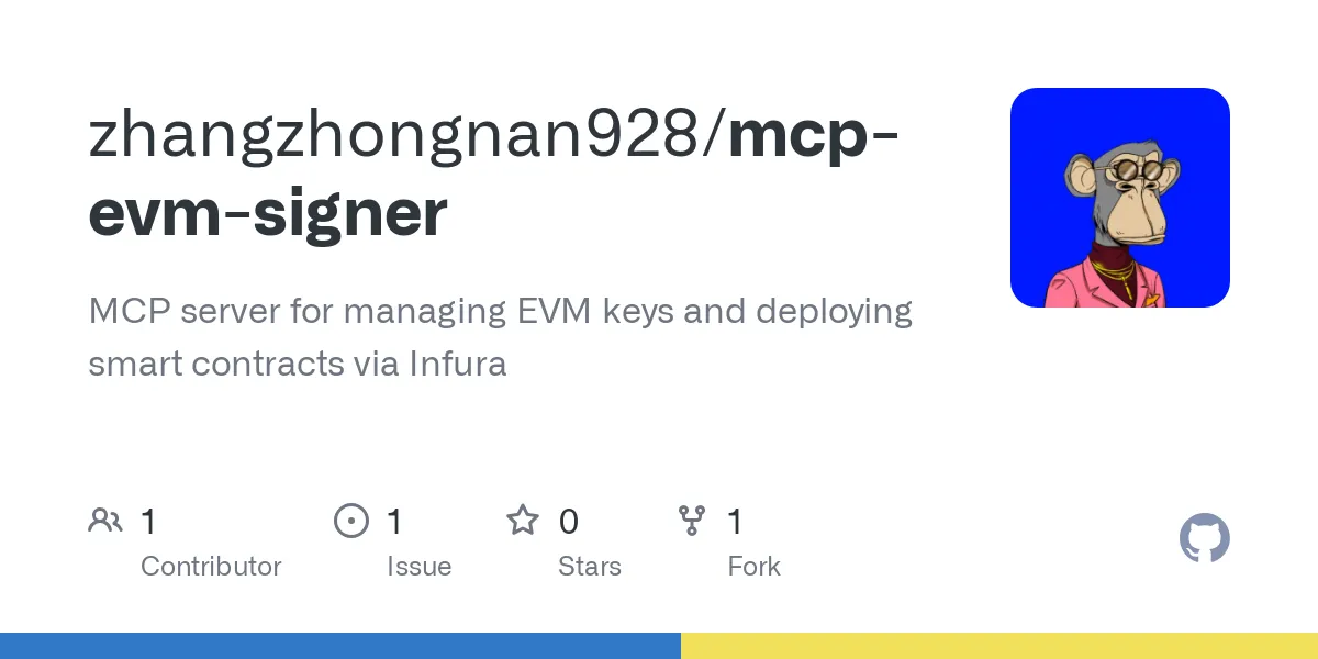 MCP EVM Signer: Secure Ethereum Key Management & Contract Deployment ...