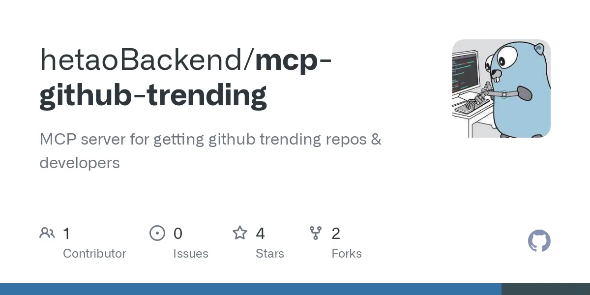 API de Repositorios y Desarrolladores en Tendencia de GitHub - Datos en Tiempo Real | Creati.ai