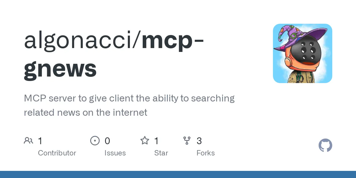 Servidor MCP gnews - Solución eficiente de búsqueda de noticias en ...