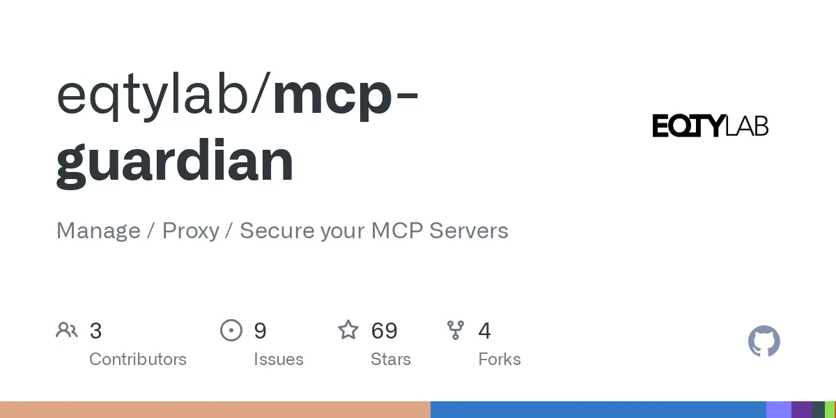 MCP Guardian: Real-Time Management and Security for MCP Servers | Creati.ai