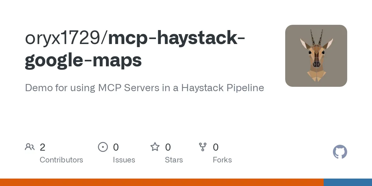 Integración del Servidor MCP de Google Maps para Pipelines de Haystack | Creati.ai