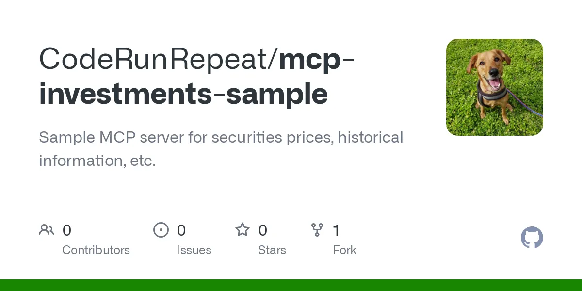 Sample MCP Server for Securities Prices and Historical Data | Creati.ai