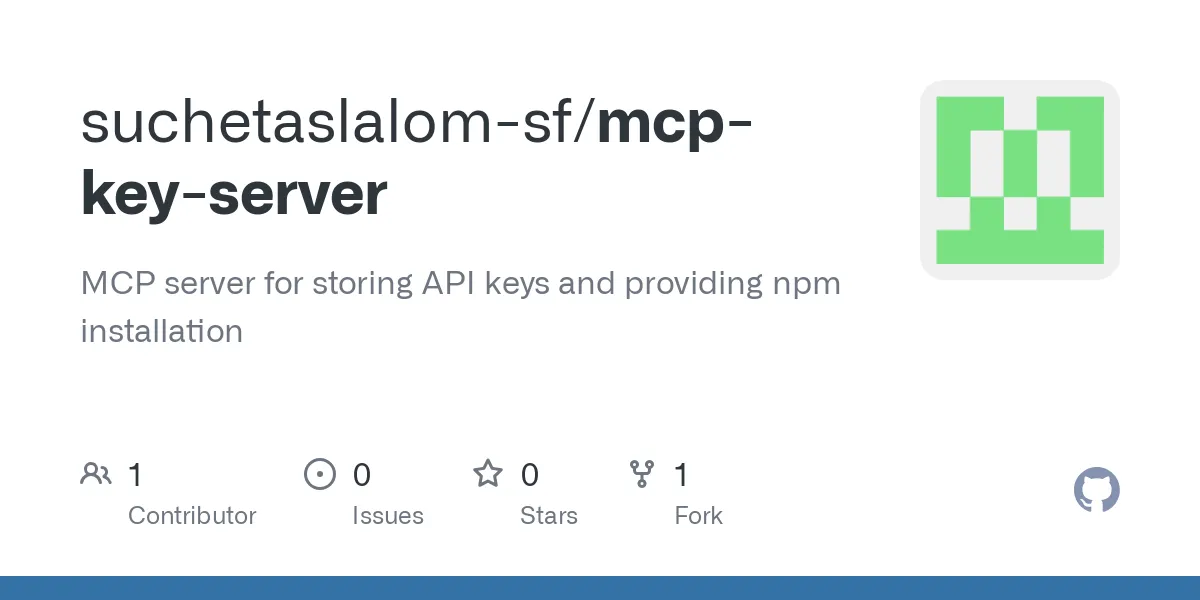 Secure API Key Management and npm Installation MCP Server | Creati.ai