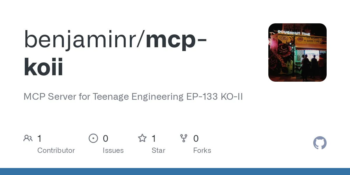 MCP Server for Teenage Engineering EP-133 K.O. II - MIDI Control | Creati.ai