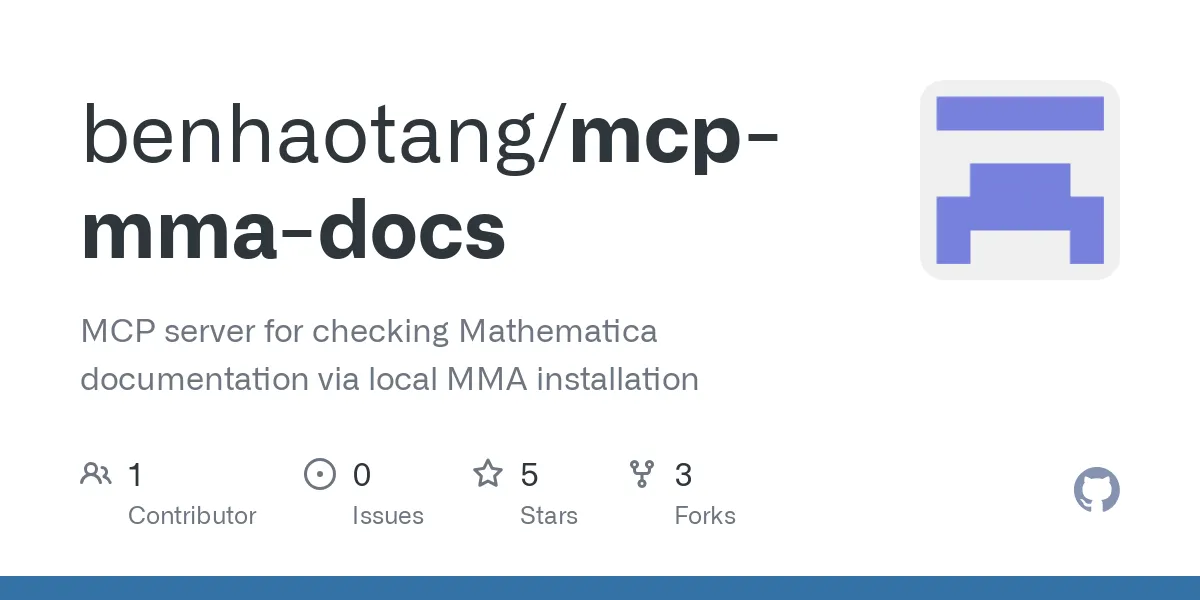 本地 Wolfram Math 集成的 Mathematica 文檔 MCP 服務器 | Creati.ai