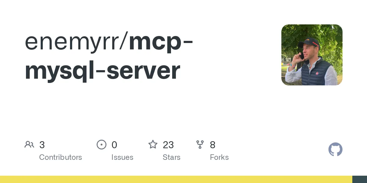 MCP-MySQL伺服器：AI驅動的MySQL數據庫交互協議 | Creati.ai