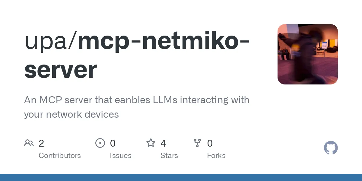 mcp-netmiko-server: AI-Powered Network Device Interaction and ...