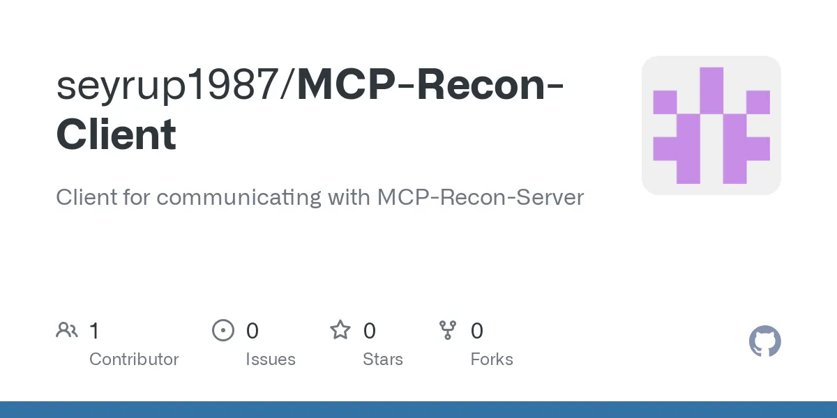 MCP-Recon-Client: AI Model Communication Tool for MCP Servers | Creati.ai