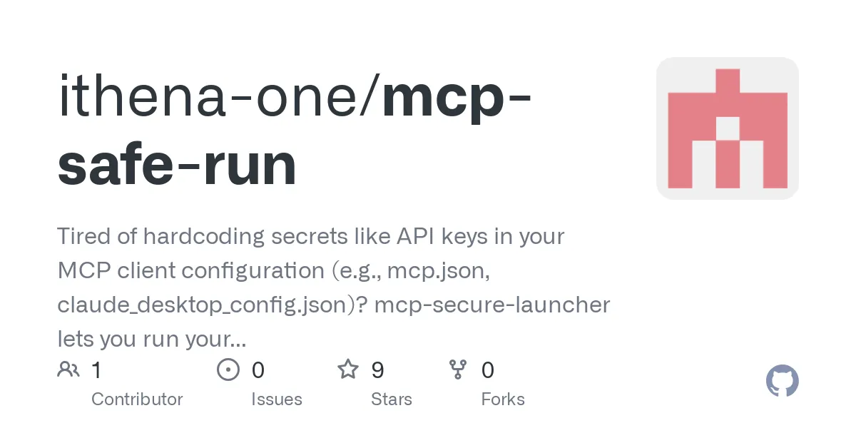 Secure MCP Server Launcher for IDEs | Manage Secrets Safely | Creati.ai