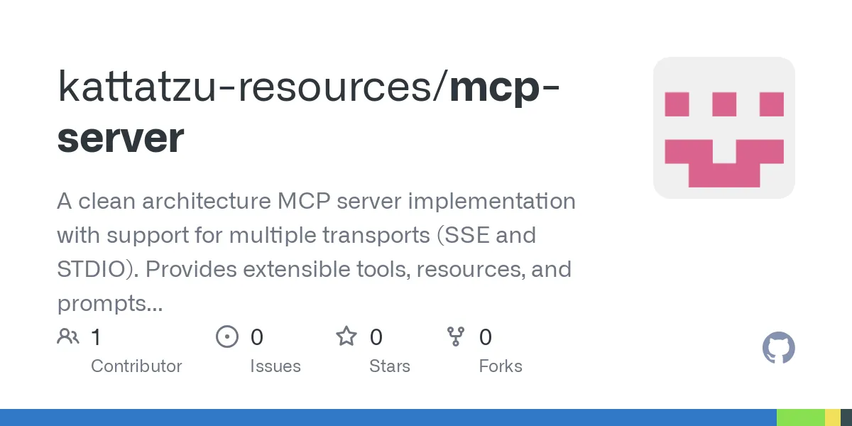 MCP 서버 - SSE 및 STDIO 지원을 통한 실시간 AI 통신 | Creati.ai