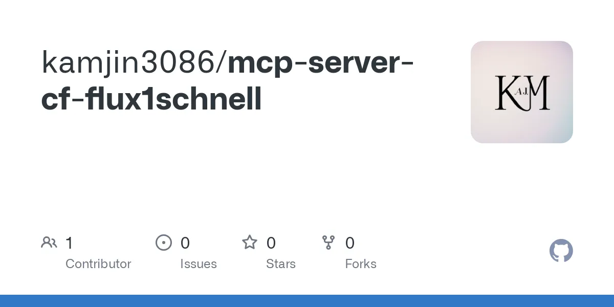 Servidor Cloudflare Flux 1 Schnell MCP - API de Generación de Imágenes IA | Creati.ai